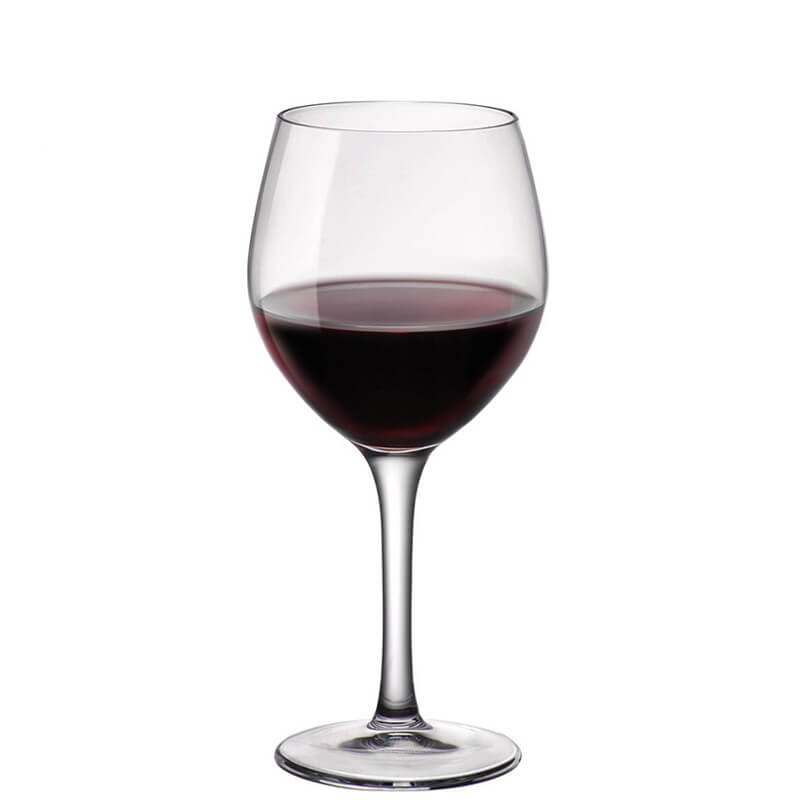 34.8 cl - Bormioli Rocco Milano Tempered Glass Red Wine Goblets - Set ...