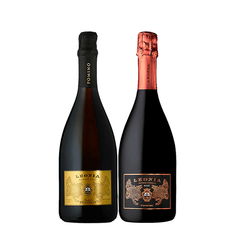Leonia Rosè & Brut 2021 - 2019 Cantina Frescobaldi - Set 2 Bottiglie