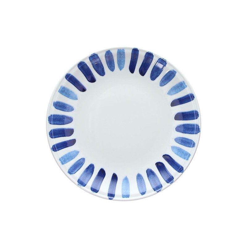 28 cm - Tognana Panarea Dinner Plate In Porcelain - Set 6 Pcs