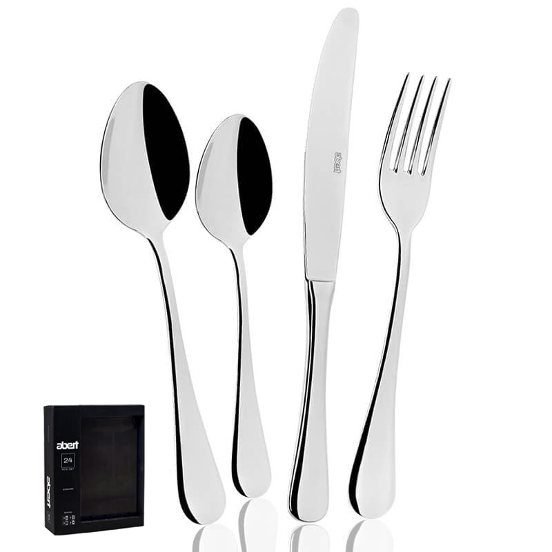 Abert Matisse Servizio Posate In Acciaio Inox - Set 24 Pz