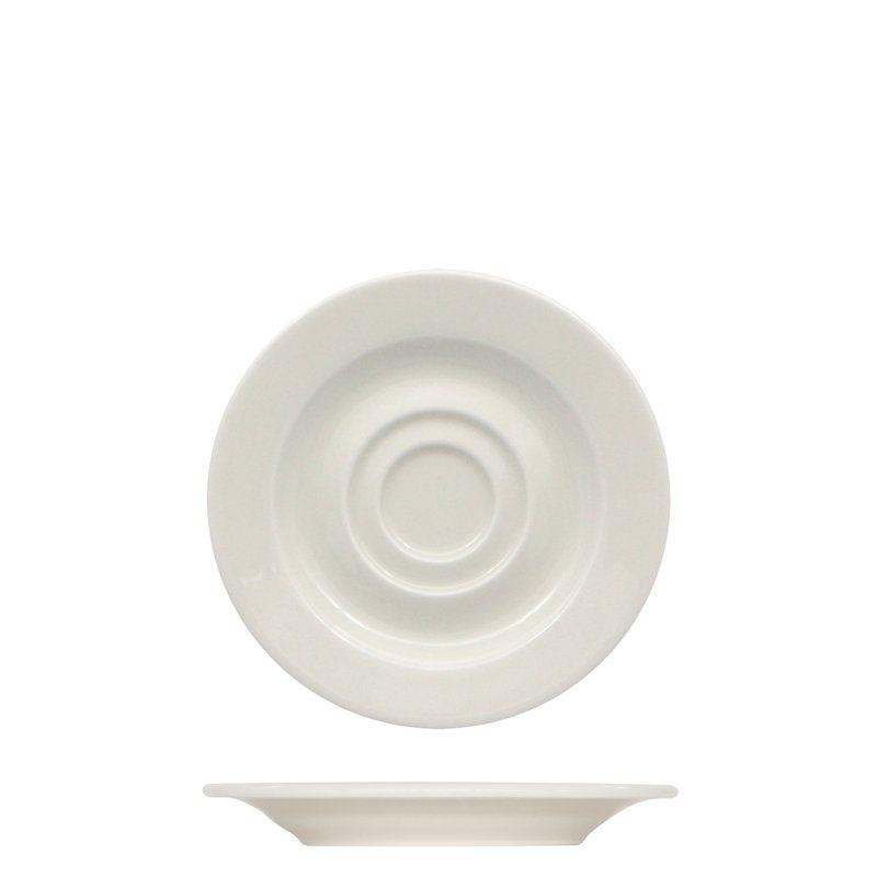 13 cm - Ariane Prime Coffee Cup Saucer in Porcelain - Set 12 Pieces