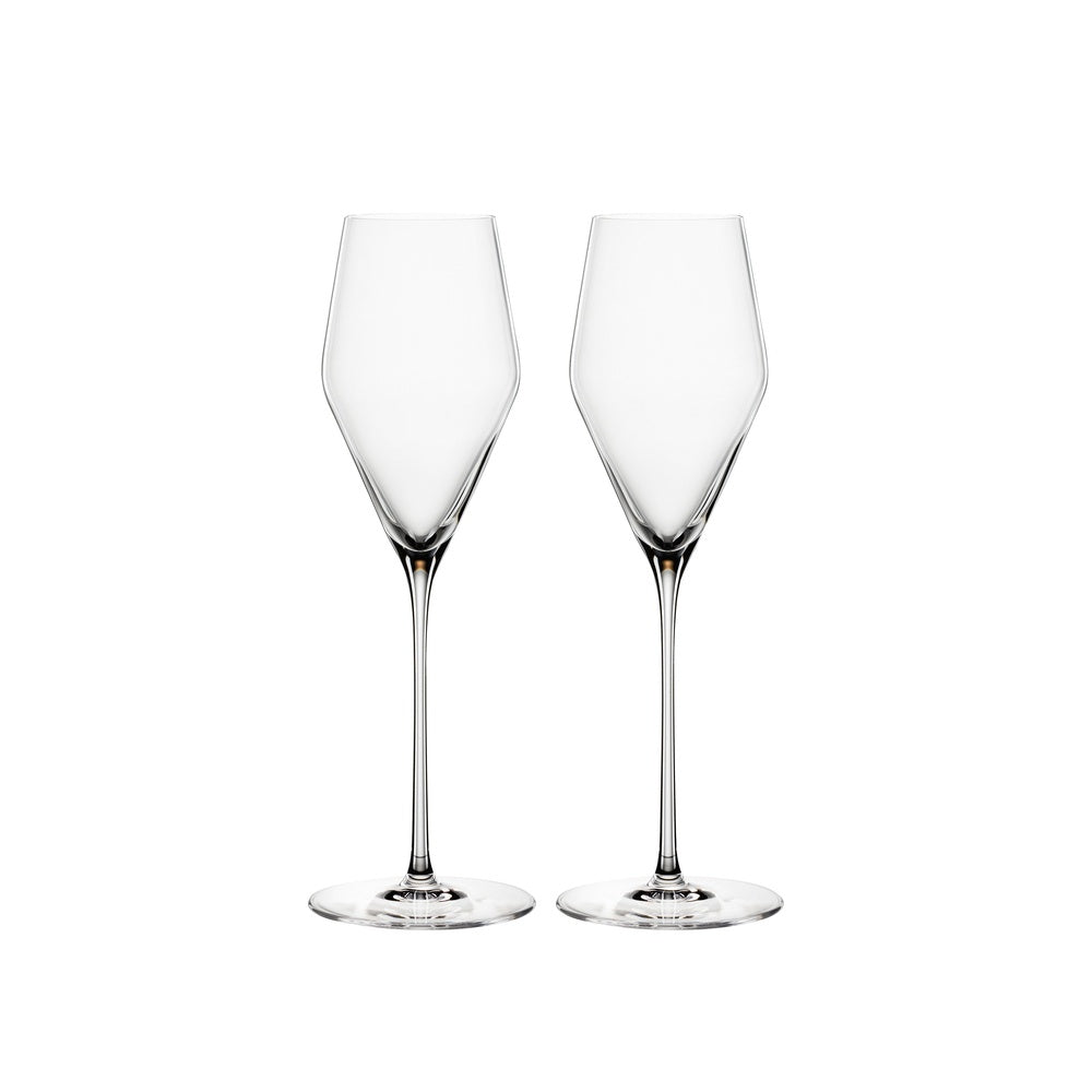 25 cl - Spiegelau Definition Champagne Flute in Crystal Glass - Set 2 Pcs