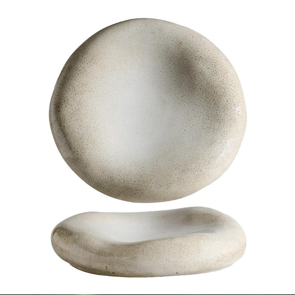 16,5 cm - Alberoshop Stone Präsentationsteller Kissen aus Steinzeug Set ...