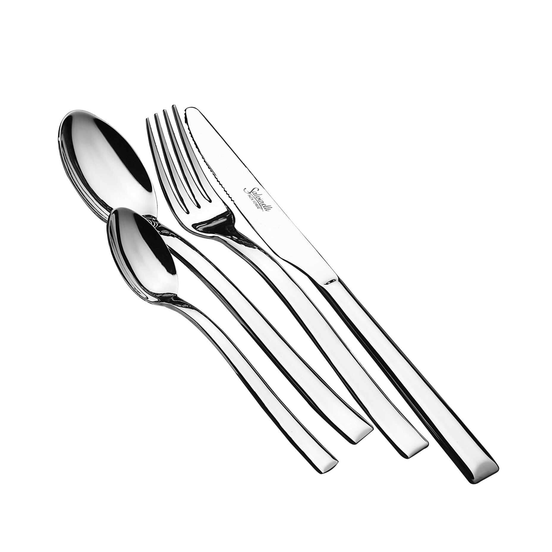 Salvinelli Vip Stainless Steel Cutlery Set - Set 24 Pieces