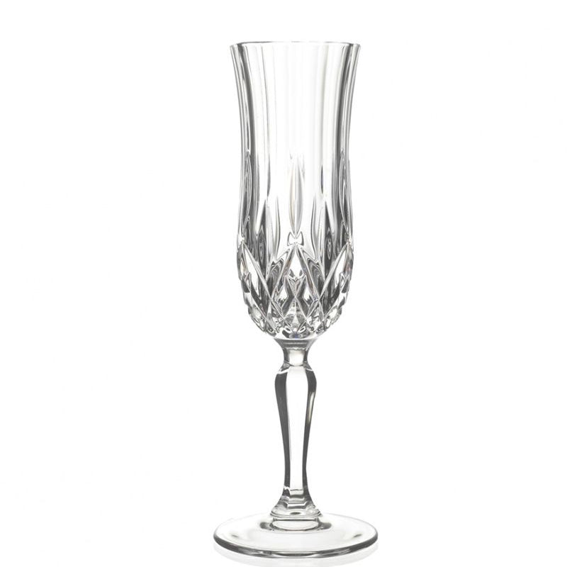 13 cl - RCR Cristalleria Italiana Opera Glass Flute - Set 6 Pieces