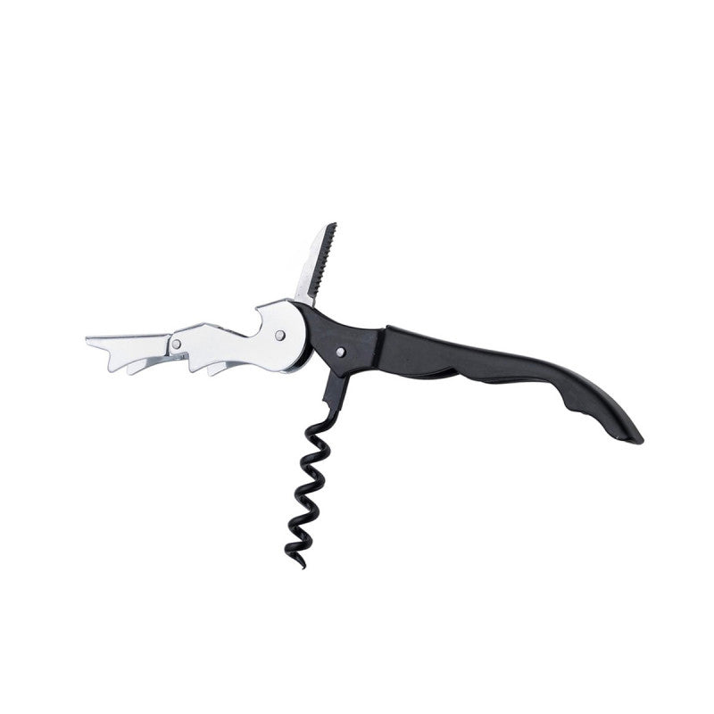 Eva Double Lever Corkscrew in Stainless Steel